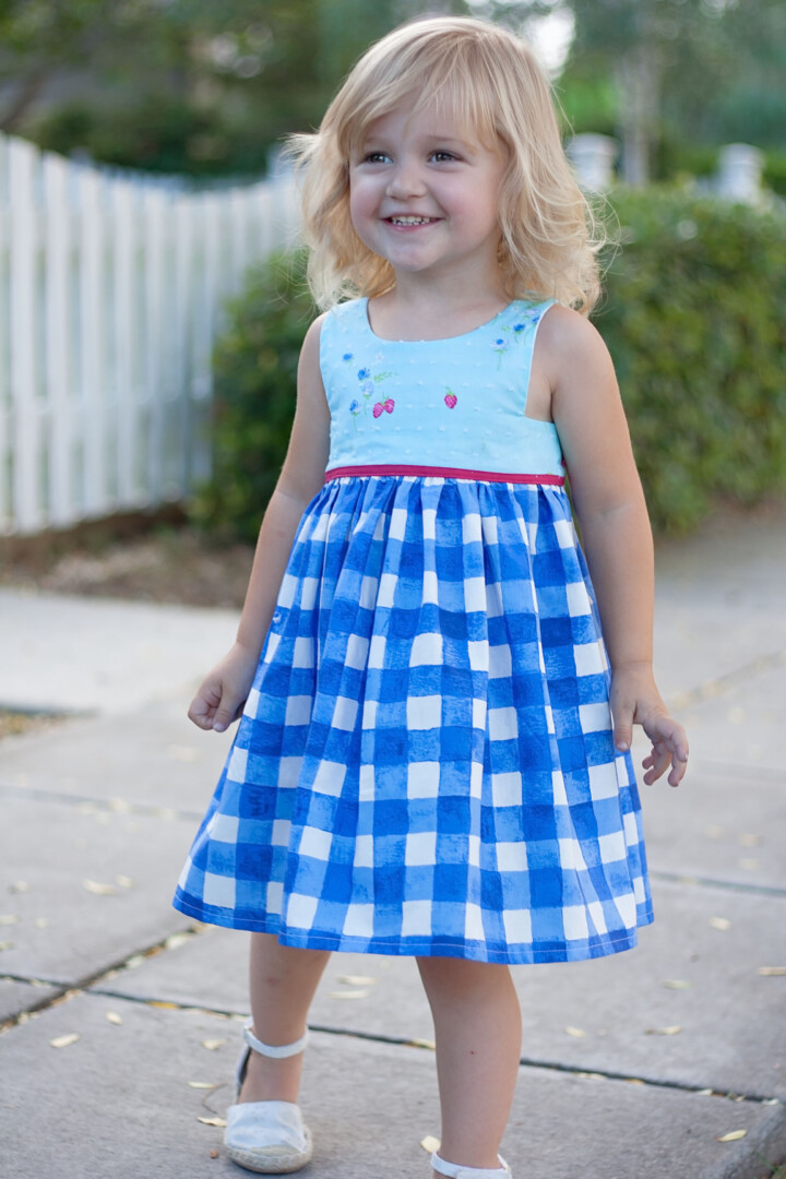 The Winnie Pinnie Dress - Sweet Red Poppy