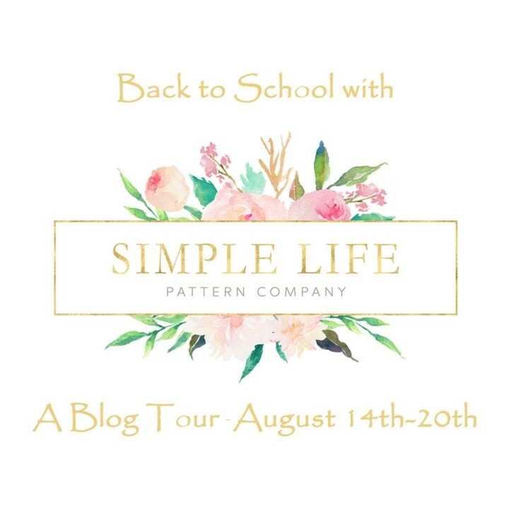 Simple Life Pattern Co. Back to School Blog Tour - Sweet Red Poppy