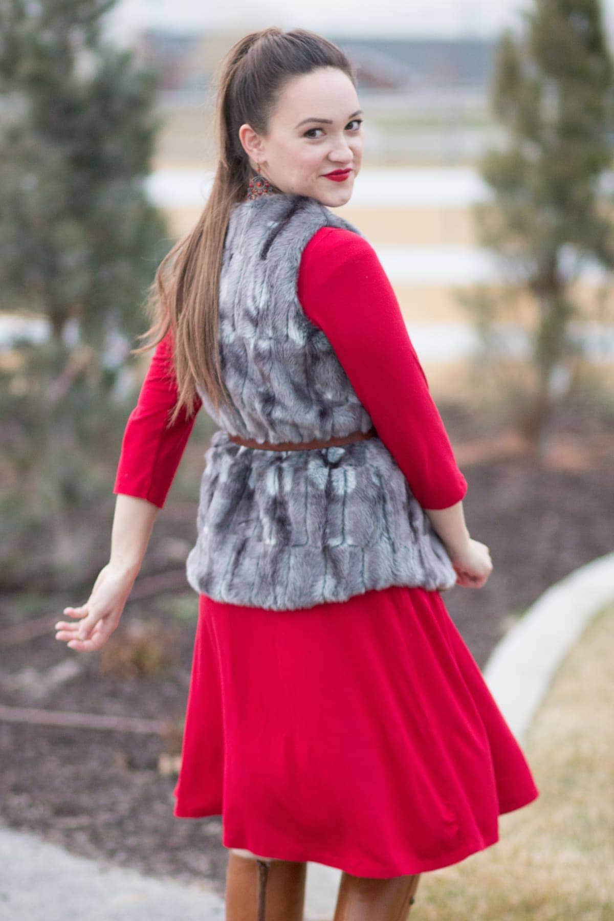 Learn to Sew with Fur - Sweet Red Poppy