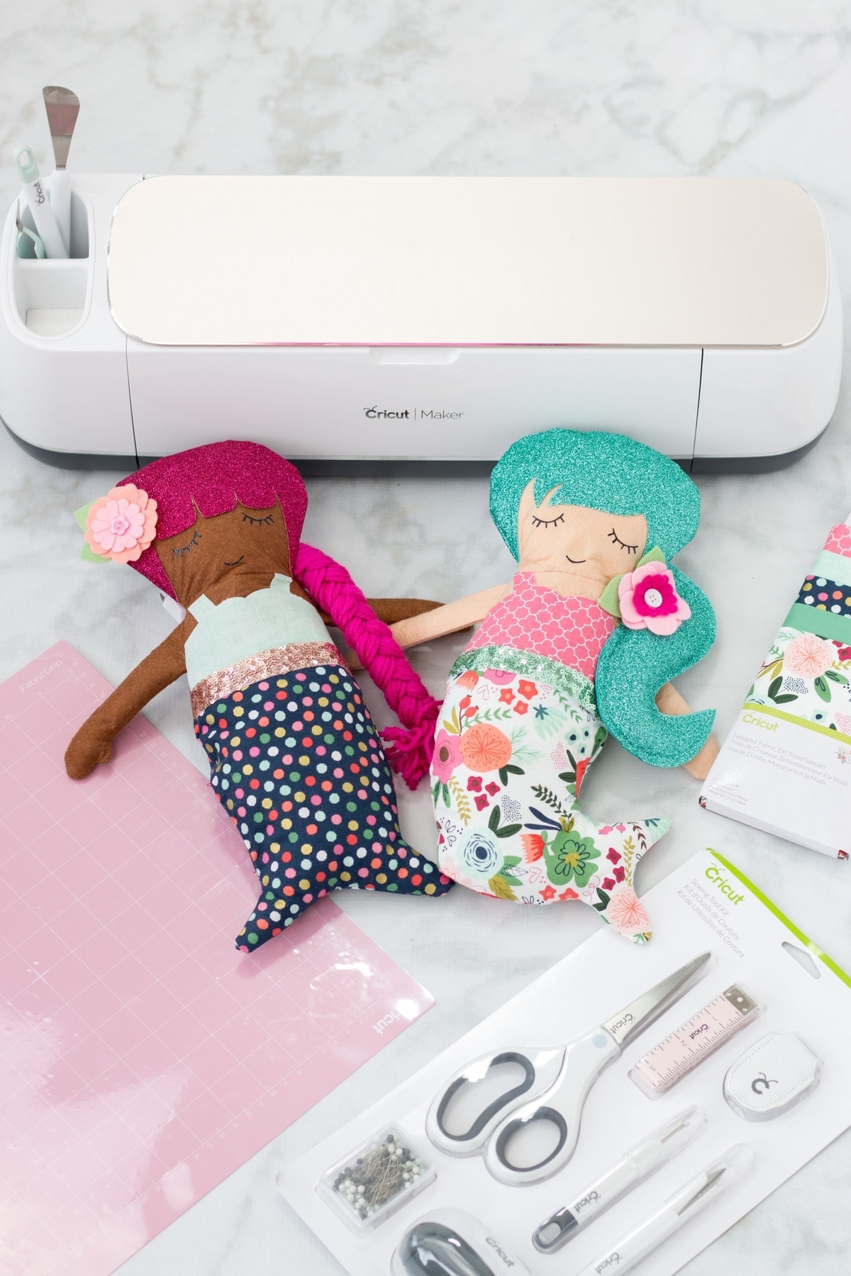 Cricut Simplicity Mermaid Pattern - Sweet Red Poppy