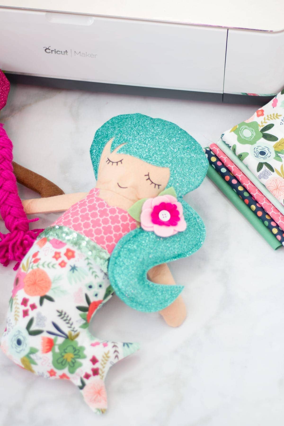 Cricut Simplicity Mermaid Pattern - Sweet Red Poppy