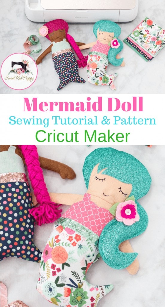 Cricut Simplicity Mermaid Pattern - Sweet Red Poppy