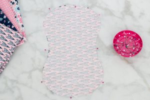 FREE Baby Burp Cloth Pattern - Sweet Red Poppy