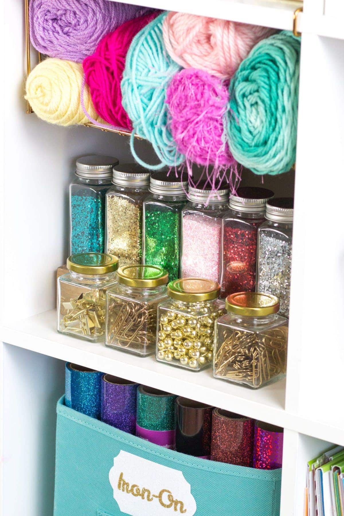 Cute & Functional Craft and Sewing Room Ideas - Sweet Red Poppy