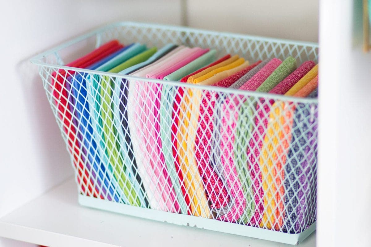 Cute & Functional Craft and Sewing Room Ideas - Sweet Red Poppy