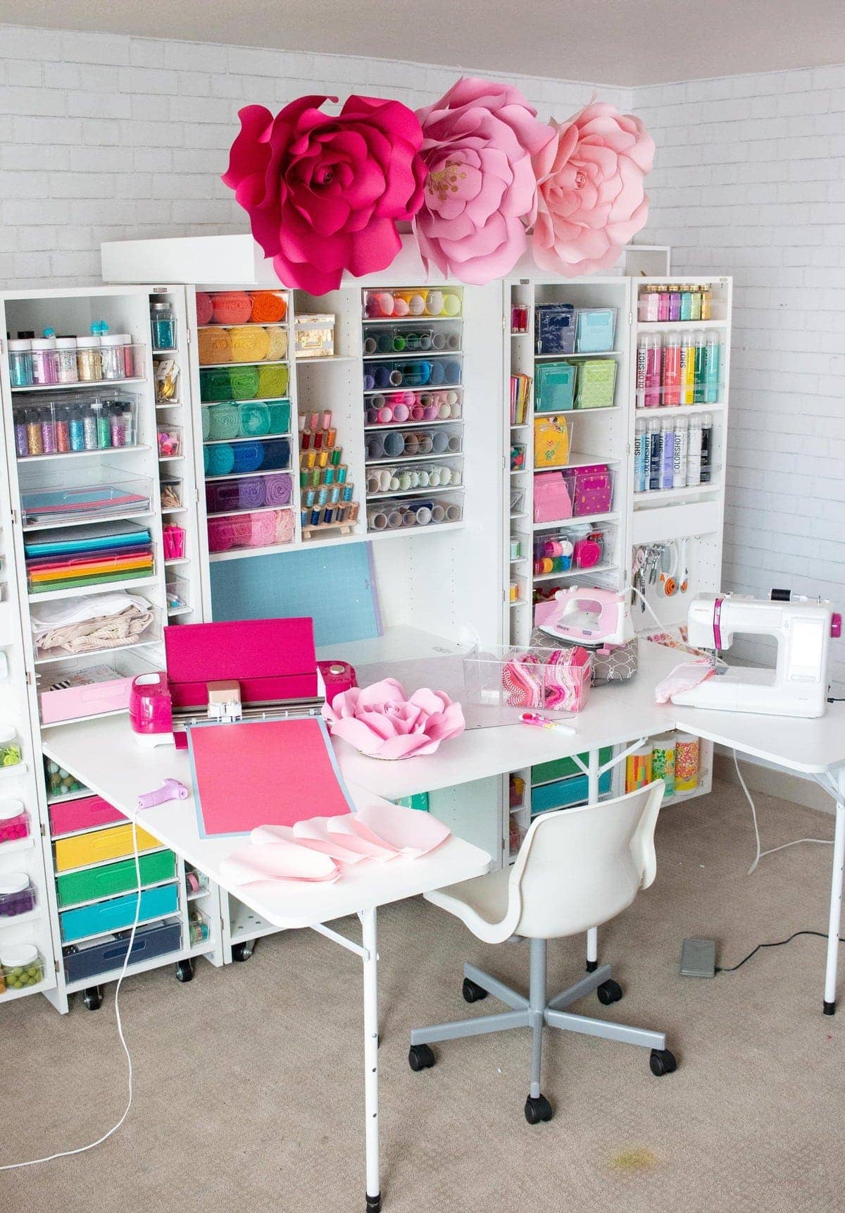 DreamBox Craft Room Makeover - Sweet Red Poppy