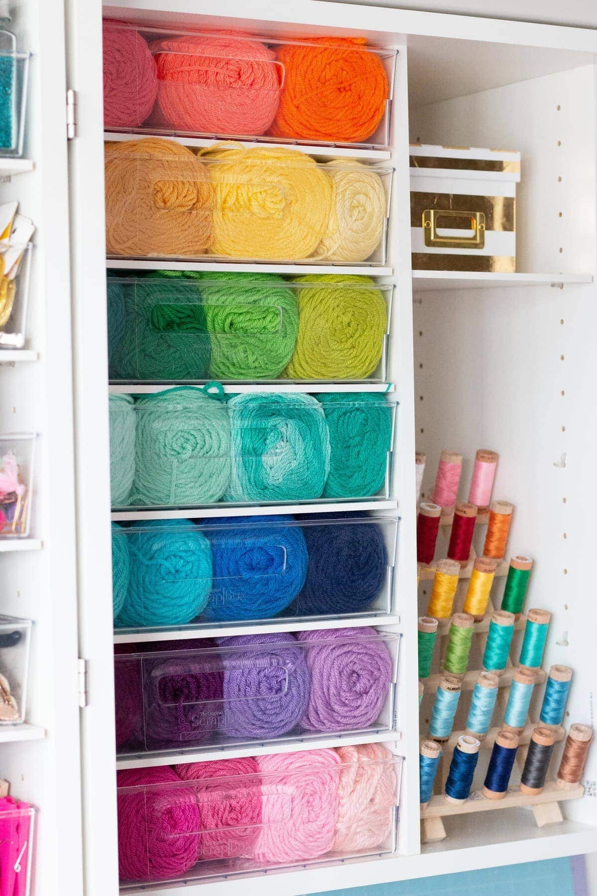 DreamBox Craft Room Makeover - Sweet Red Poppy