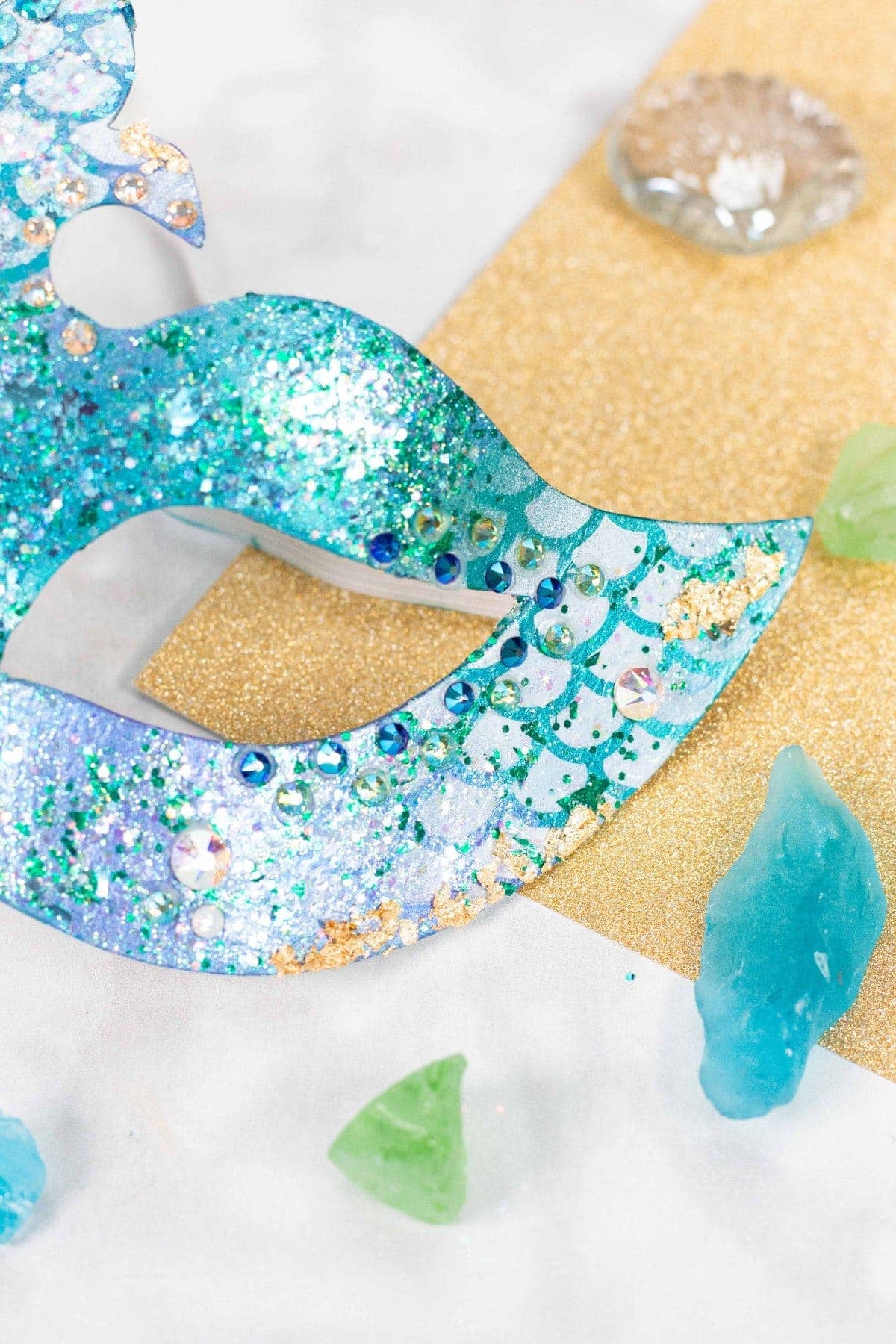 DIY Handmade Halloween Costume Mask - Sweet Red Poppy