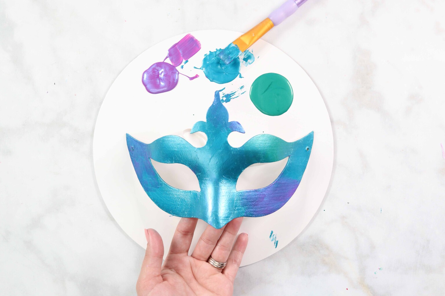 DIY Handmade Halloween Costume Mask - Sweet Red Poppy