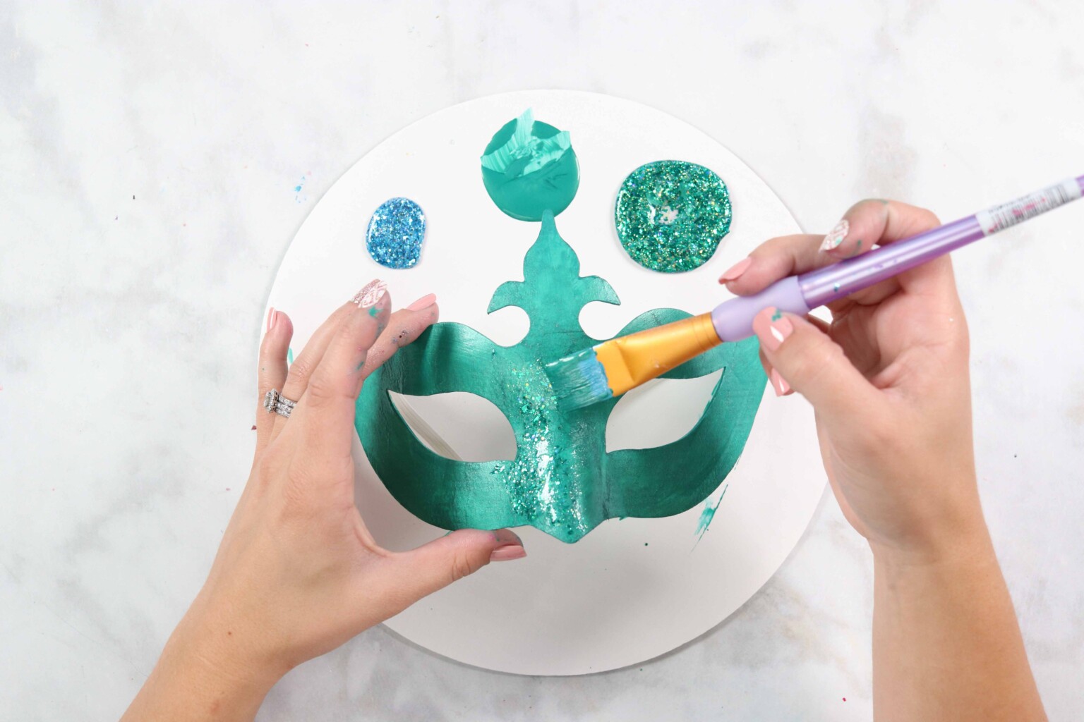 DIY Handmade Halloween Costume Mask - Sweet Red Poppy