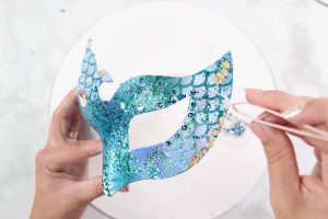 DIY Handmade Halloween Costume Mask - Sweet Red Poppy