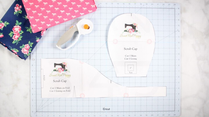 How to Make a Scrub Cap: FREE Sewing Pattern - Sweet Red Poppy
