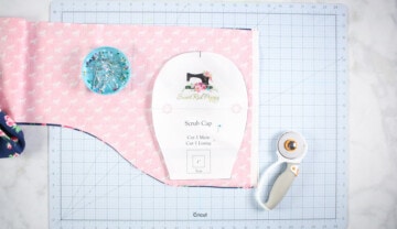 How to Make a Scrub Cap: FREE Sewing Pattern - Sweet Red Poppy