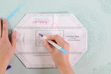 DIY 3D Clear Face Mask for the Deaf || Sweet Red Poppy