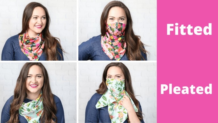 How to Make a DIY Scarf Face Mask | Sewing | Sweet Red Poppy