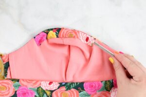 How to Make a DIY Scarf Face Mask | Sewing | Sweet Red Poppy