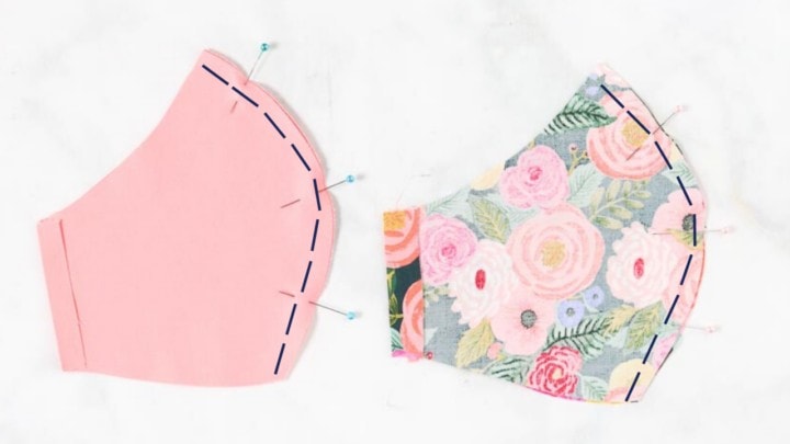 How to Make a DIY Scarf Face Mask | Sewing | Sweet Red Poppy