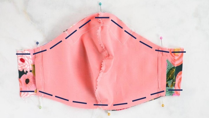 How to Make a DIY Scarf Face Mask | Sewing | Sweet Red Poppy