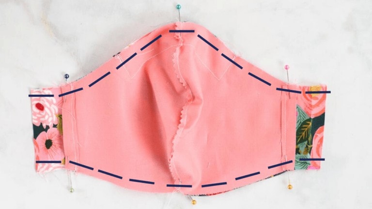 How to Make a DIY Scarf Face Mask | Sewing | Sweet Red Poppy