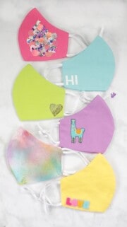 DIY Customized Face Masks - Sweet Red Poppy