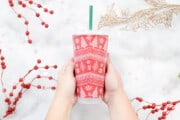 FREE Customized Starbucks Wrap Cup Tutorial | Sweet Red Poppy
