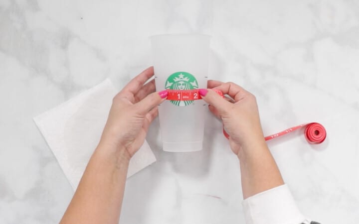 FREE Customized Starbucks Wrap Cup Tutorial | Sweet Red Poppy