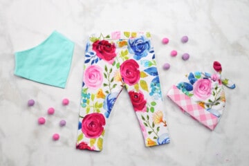 Kids Leggings Pattern | US sewing | Sweet Red Poppy