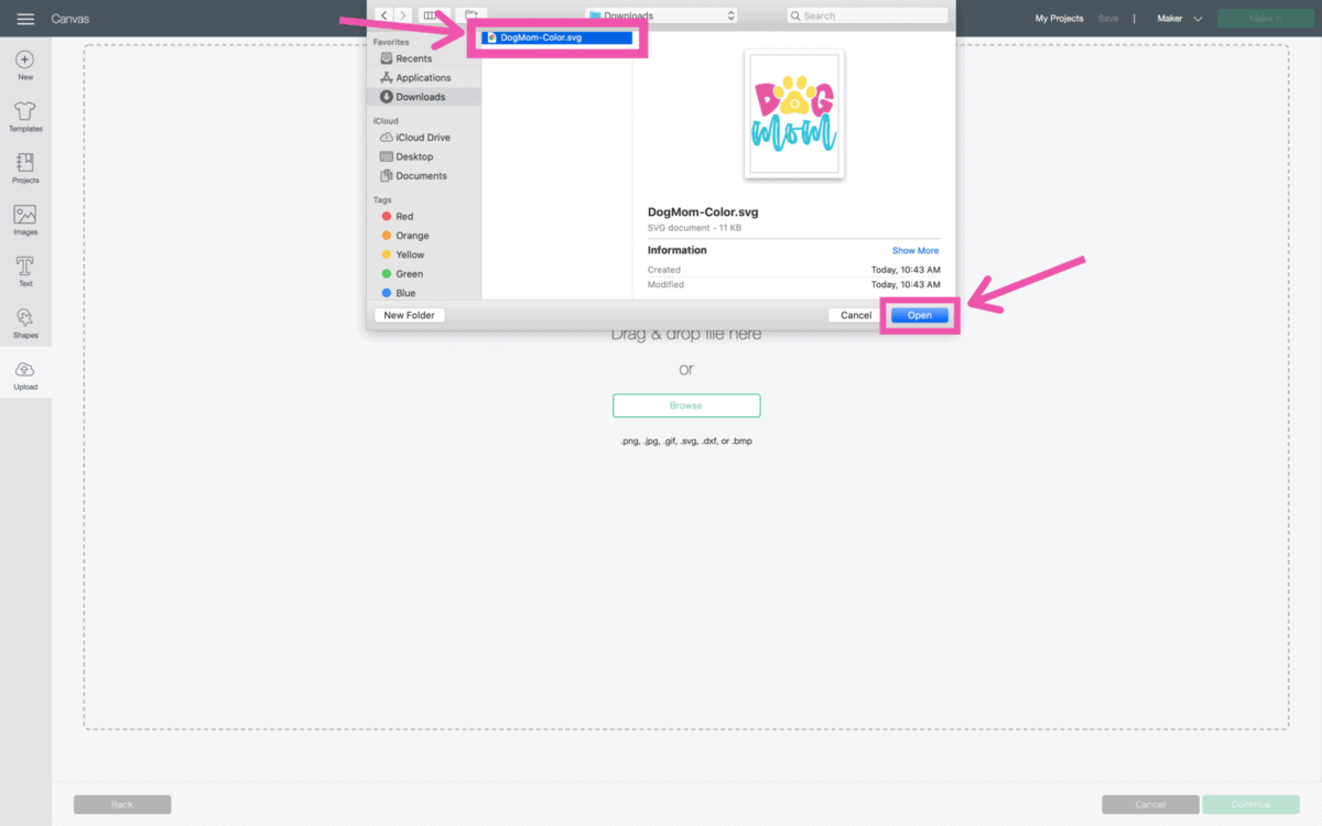 How to Upload SVG to Design Space | US Craft | Sweet Red Poppy