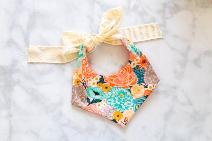 Baby Bib Sewing Pattern | US sewing | Sweet Red Poppy