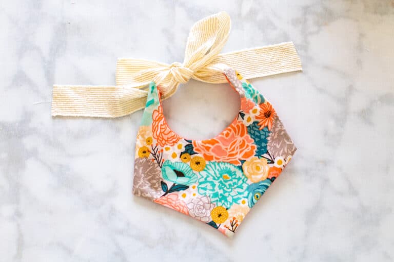 Baby Bib Sewing Pattern | US sewing | Sweet Red Poppy