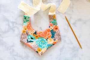 Baby Bib Sewing Pattern | US sewing | Sweet Red Poppy