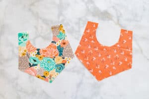 Baby Bib Sewing Pattern | US sewing | Sweet Red Poppy