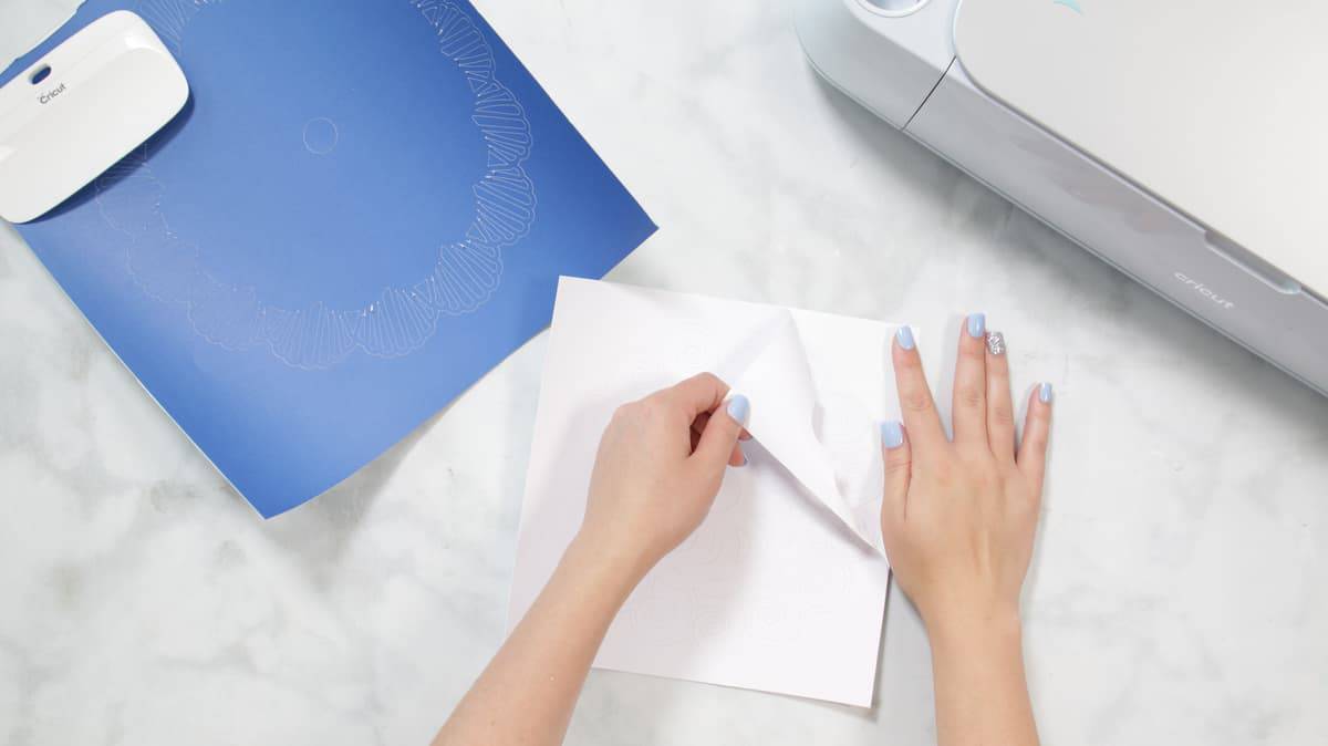 How to Use Cricut's Smart Paper Sticker Cardstock - Sweet Red Poppy