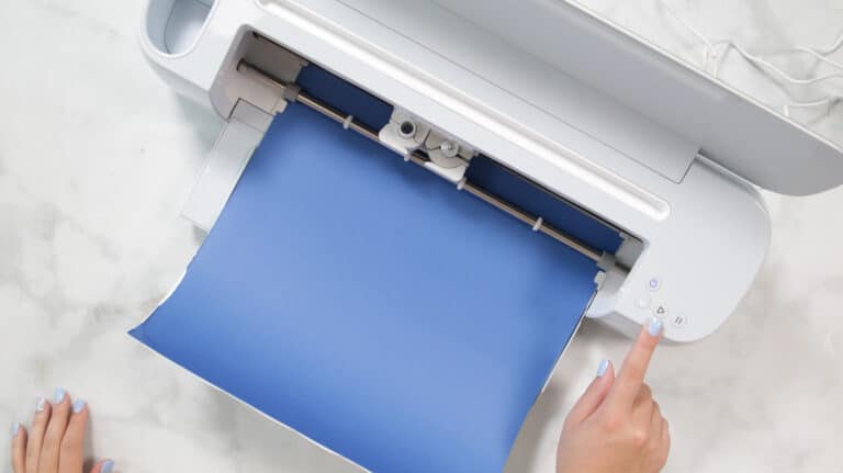 How to Use Cricut's Smart Paper Sticker Cardstock - Sweet Red Poppy