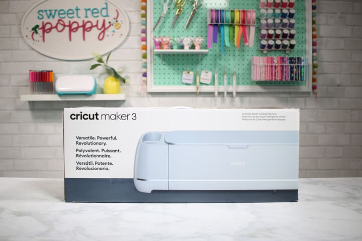Unboxing the New Cricut Maker 3 - Sweet Red Poppy