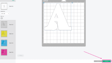 DIY Layered Alphabet | US craft | Sweet Red Poppy