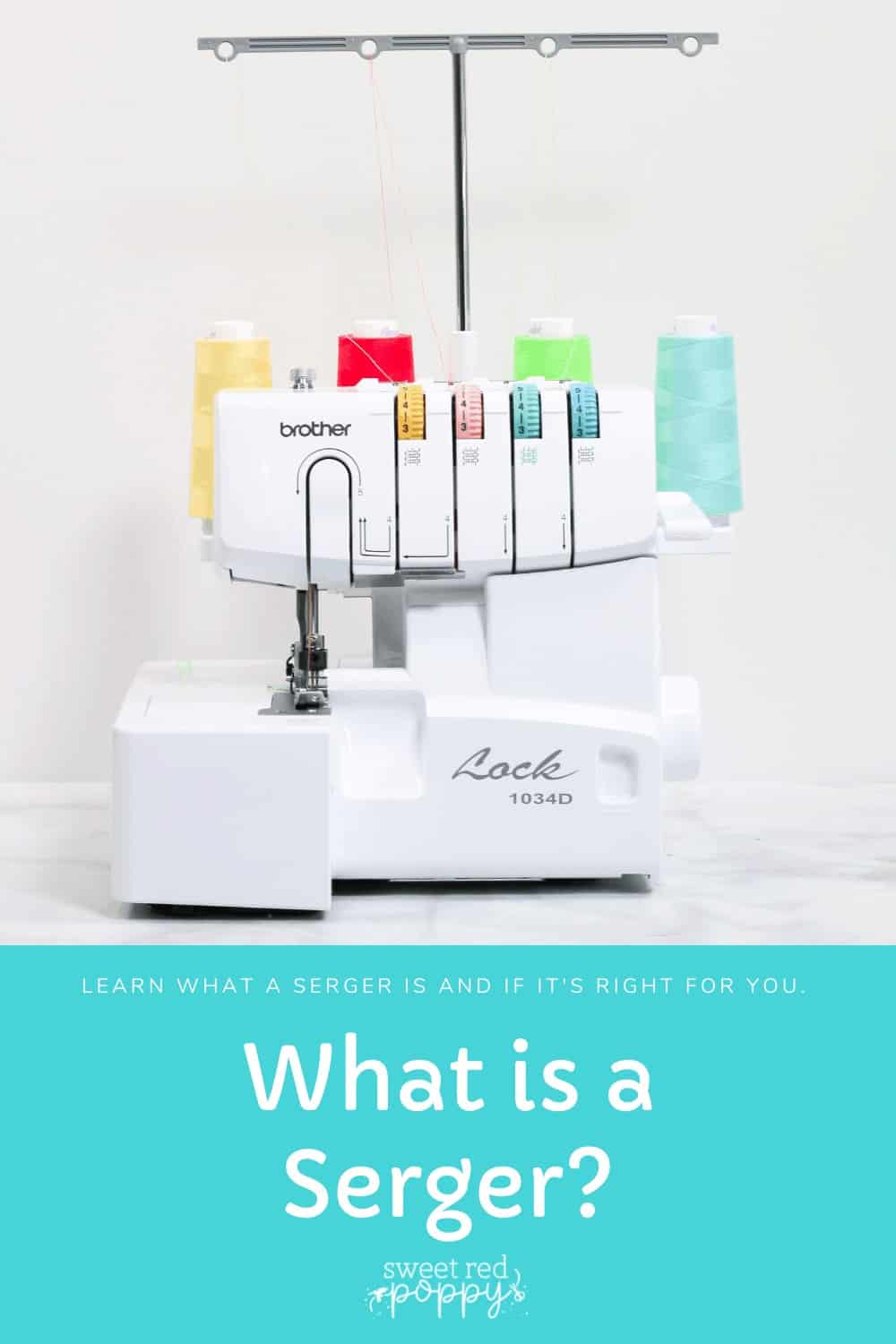 What is a Serger Machine | US sewing | Sweet Red Poppy