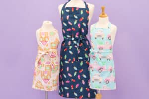 Free Apron Sewing Pattern - Sweet Red Poppy