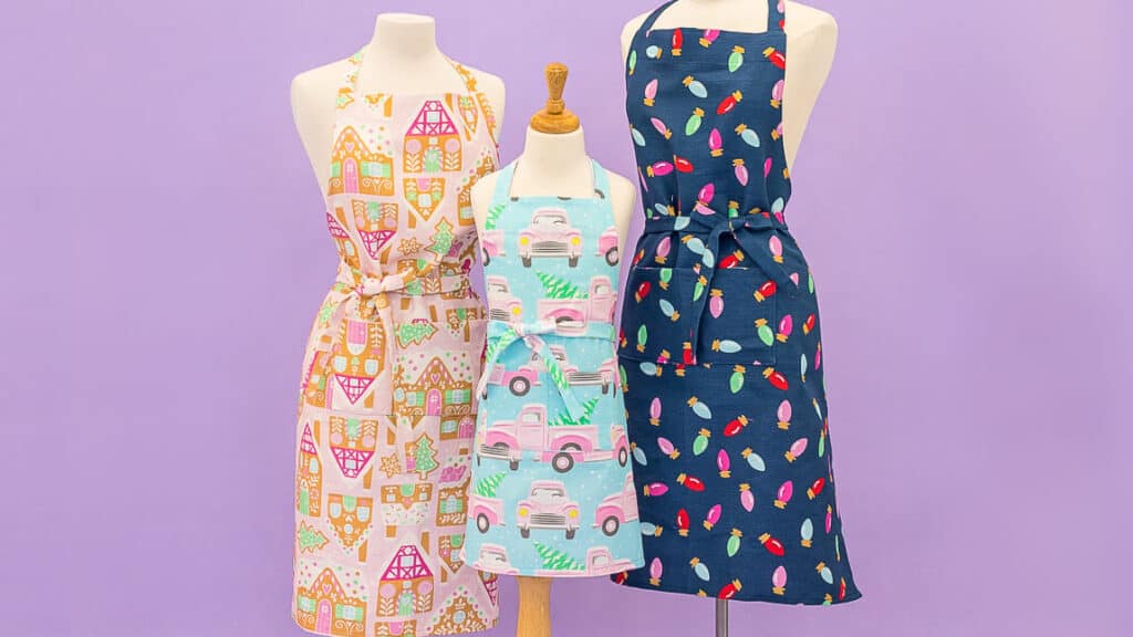 Free Apron Sewing Pattern - Sweet Red Poppy