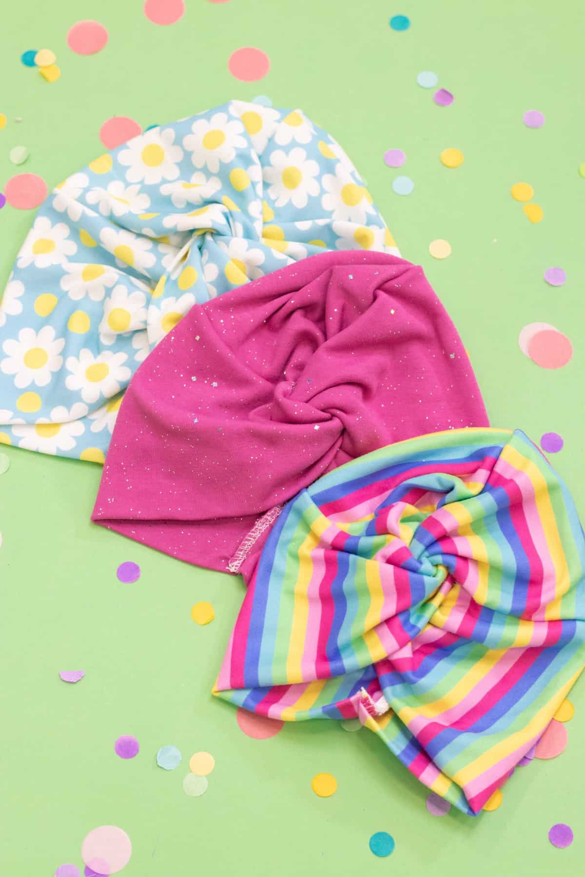 How to Sew a Chemo Cap FREE Sewing Pattern - Sweet Red Poppy