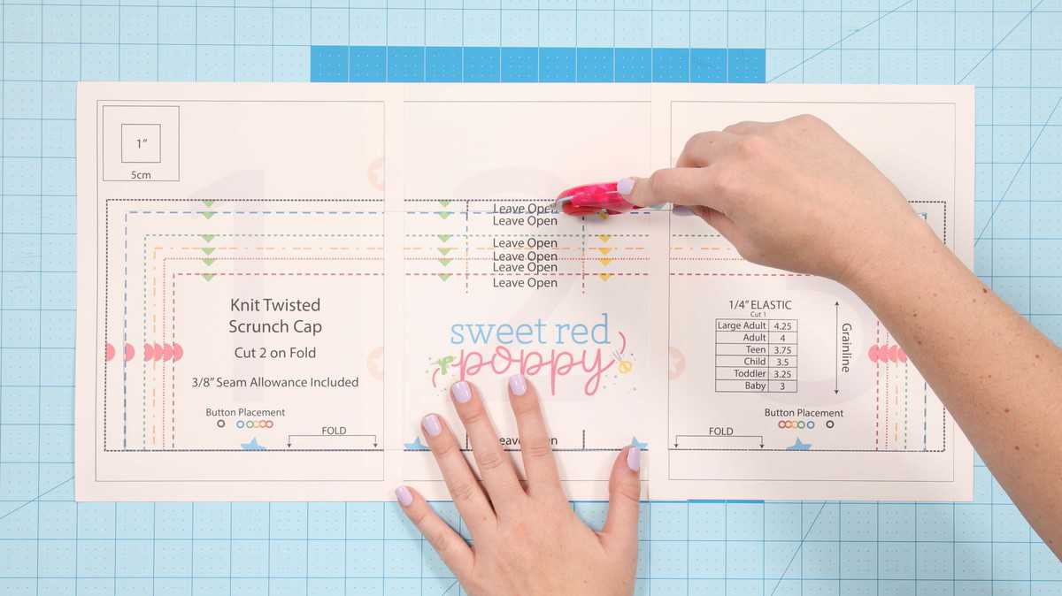 How to Sew a Chemo Cap FREE Sewing Pattern - Sweet Red Poppy