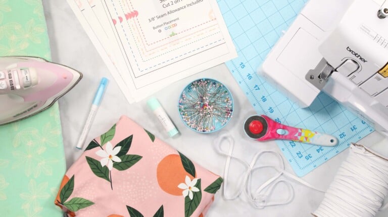 How to Sew a Chemo Cap FREE Sewing Pattern - Sweet Red Poppy