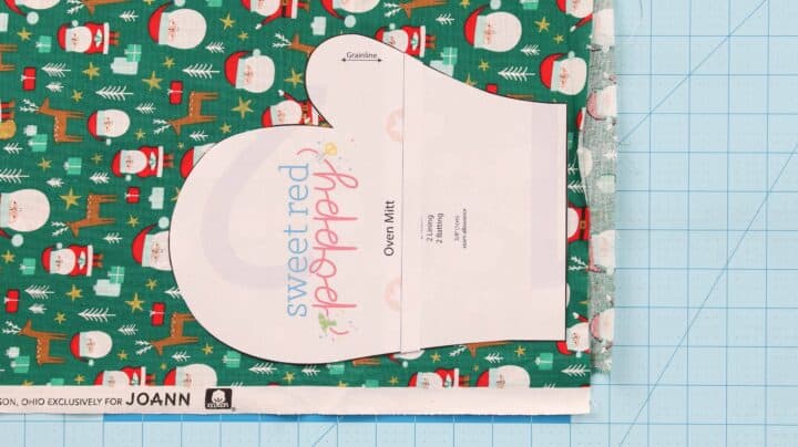 DIY Oven Mitt Sewing Tutorial - Sweet Red Poppy