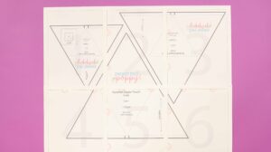 Zipper Triangle Pouch Sewing Tutorial - Sweet Red Poppy