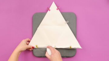 Zipper Triangle Pouch Sewing Tutorial - Sweet Red Poppy