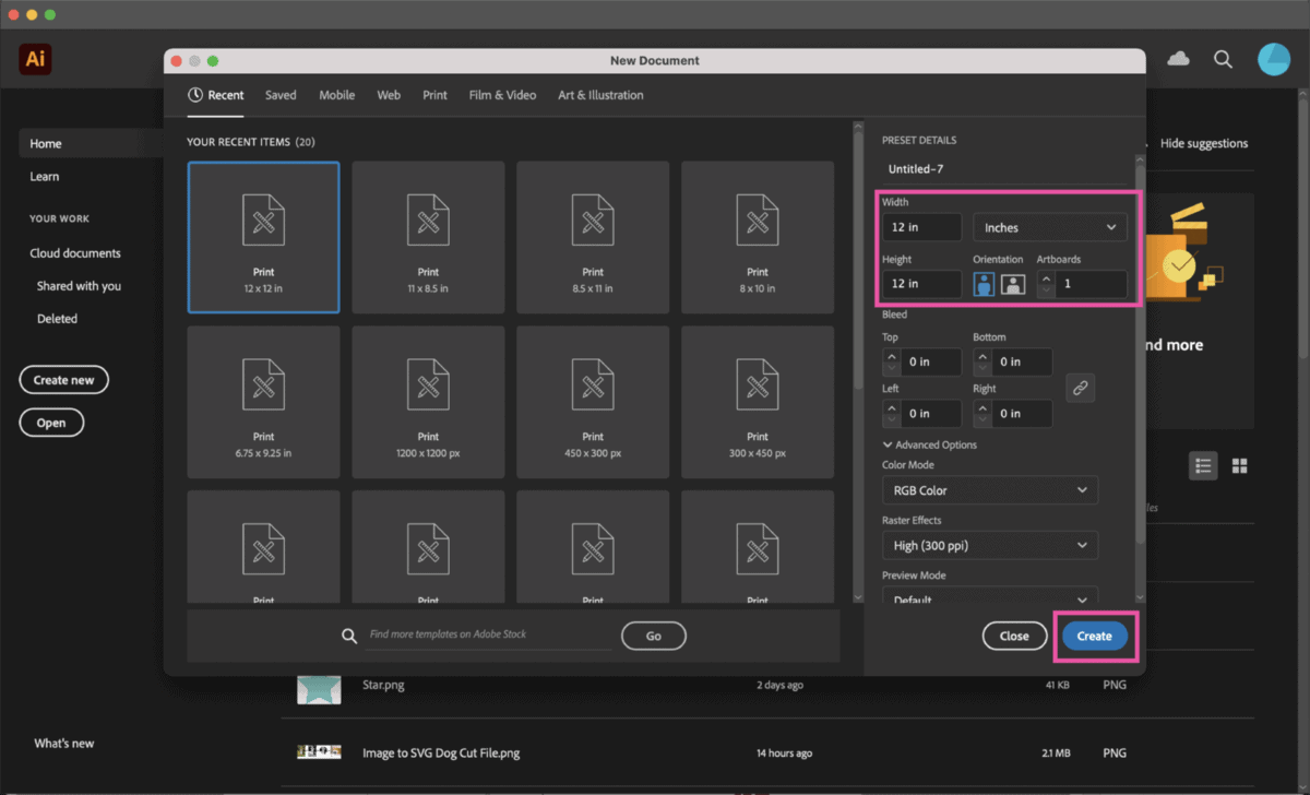 How to make SVG cut files using Adobe Illustrator for Cricut & Silhouette
