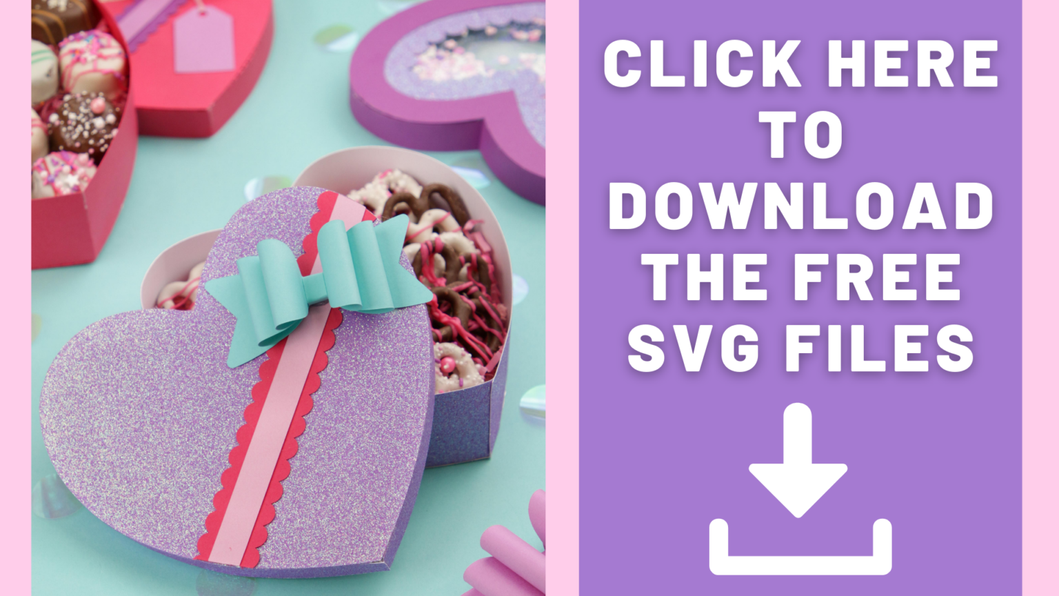 How to Make a 3D Heart-Shaped Box Free Template - Sweet Red Poppy