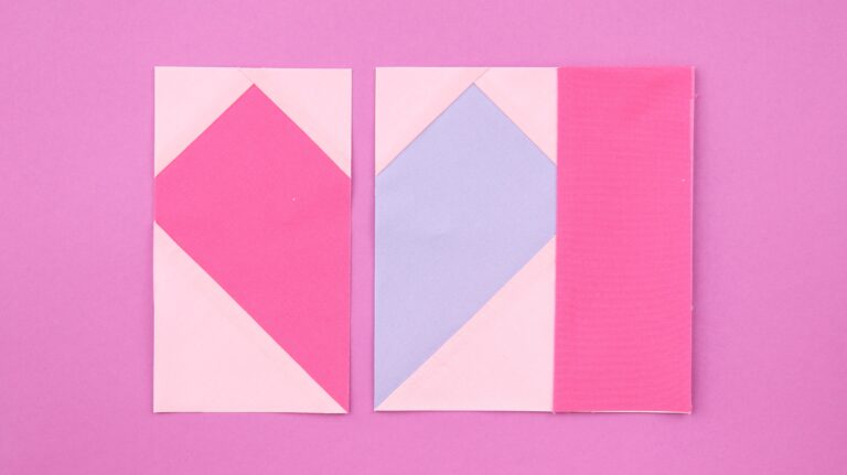 Valentine's Heart Mug Rug Pattern - Sweet Red Poppy