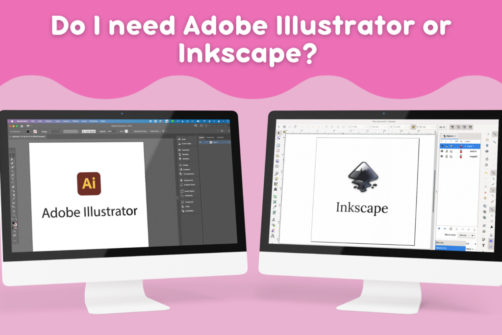 Adobe Illustrator vs Inkscape - What You Need to Know to Design Your Own Cut Files - Sweet Red Poppy