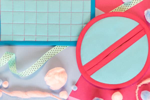 How to Join Bias Tape with a Diagonal Seam - Sweet Red Poppy